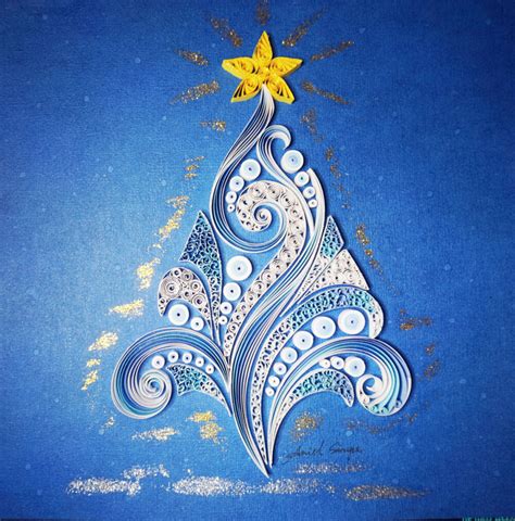 衍纸 手工 贺卡 圣诞 堆糖，美图壁纸兴趣社区