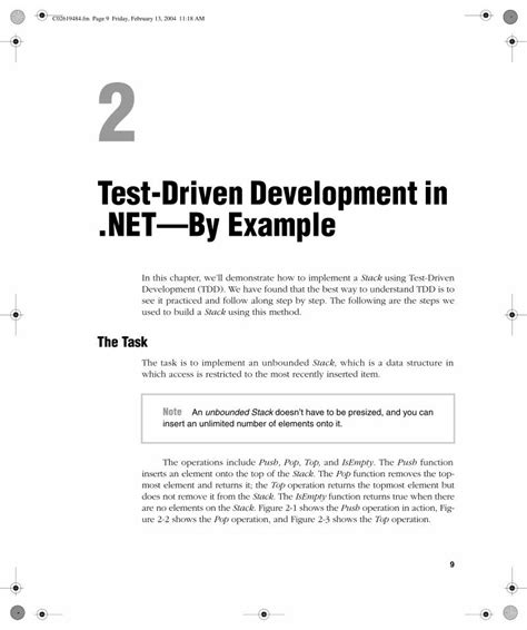 Pdf Test Driven Development In Net—by Examplejtavaresadav