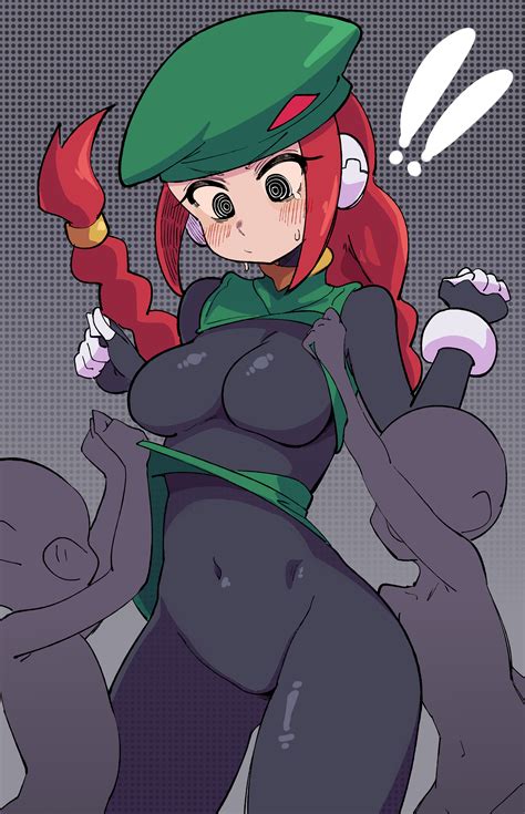 Unnamed Female Soldier Mega Man And 1 More Drawn By Buzzlyears Danbooru