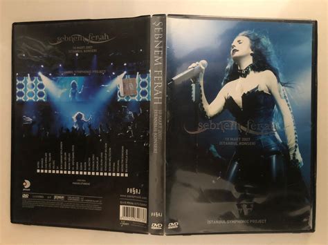 Şebnem Ferah 10 Mart 2007 İstanbul Konseri Dvd Plak