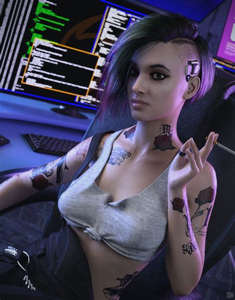 Judy Alvarez Cyberpunk 2077 By Alienally On Deviantart