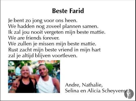 Farid Hamidan 13 09 2011 Overlijdensbericht En Condoleances Mensenlinq Nl