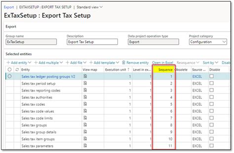 Data Management Data Export And Import Process Part 3 Entity