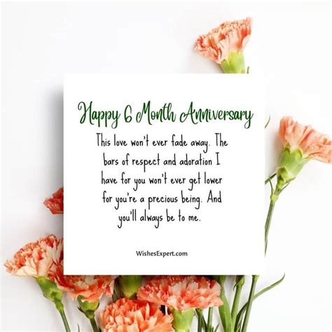 Six Month Anniversary Quotes 100 Best 6 Month Anniversary Quotes