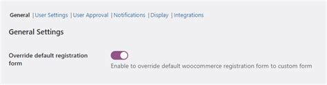 User Registration For WooCommerce WooCommerce