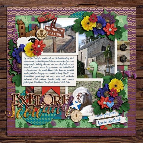 Explore Scotland All About Autumn Scotland Themed Scrapbook Ideas