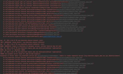 Erro Ao Fazer O Persist Na Classe Cadastrodeprodutos Persistência Com Jpa Hibernate Alura