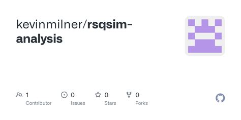 GitHub Kevinmilner Rsqsim Analysis