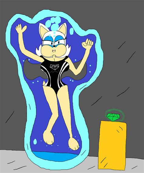 Rouge Bubbled Up In Front Of Her Prize By Waterfan55 On Deviantart