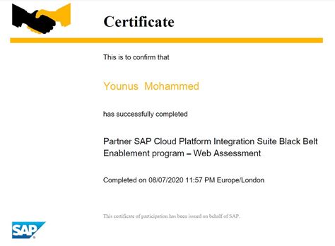 Younus Mohammed On Linkedin Sapcloud Sapintegration