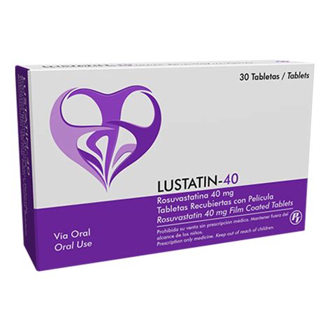 Lustatin 40 — Pharmatech República Dominicana