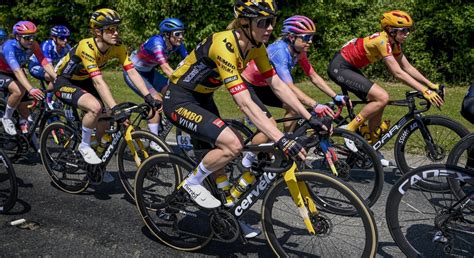 Team Visma Lease A Bike Team Jumbo Visma Demonstrates Attacking
