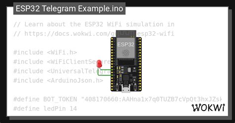 Esp32 Telegram Wokwi Esp32 Stm32 Arduino Simulator