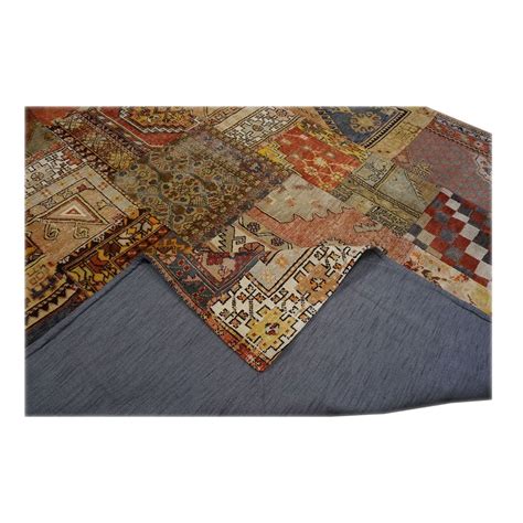 Area Rugs Antique Turkish Patchwork 8x10 Multi Colored Area Rug