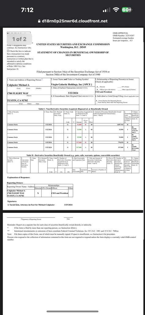 Seems Like Michael Transferred More Shares To His Son R Spce