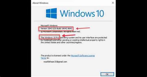 How To Check Windows 10 Version Edition And Os Build On Windows Pc In 2021