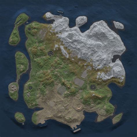 Procedural Map Rust Map Just Wiped