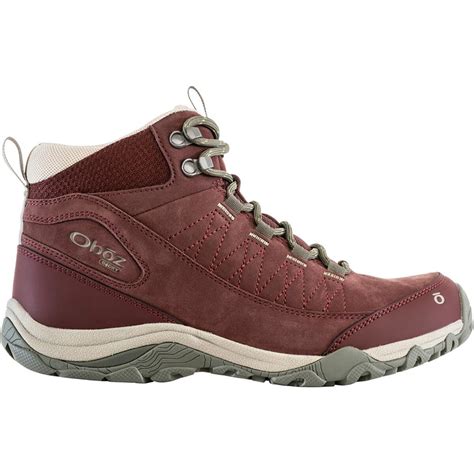 Oboz Ousel Mid B Dry Wide Hiking Boot Womens Footwear
