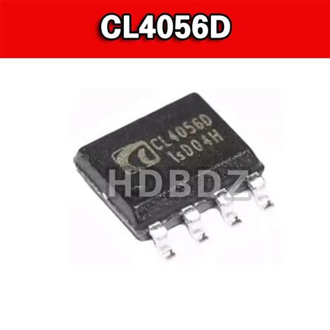 25pcs Cl4056d Cl4056 Esop 8 Linear Lithium Battery Charger Chip Ic Smd 4056 Shopee Malaysia