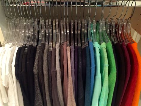How Do I Organize Clothes By Color Organized Closets