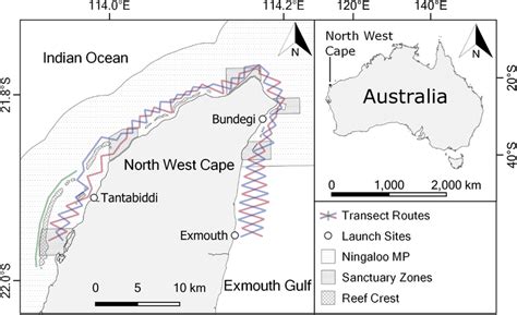 The North West Cape Western Australia Showing The Two Opposing Download Scientific Diagram