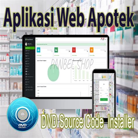 Jual Aplikasi Web Apotek Toko Obat With POS Source Code Shopee Indonesia