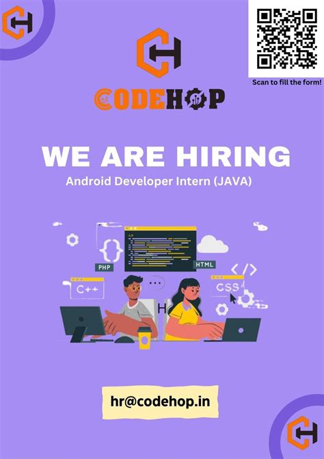 codehop interfusion on linkedin androiddeveloper java internship