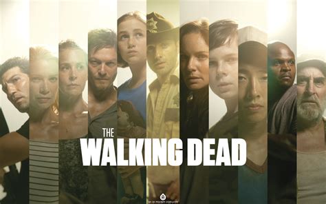Hd Wallpaper Of The Walking Dead Cast