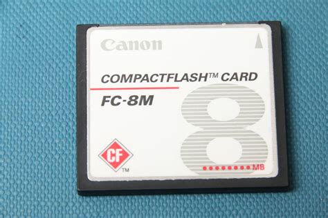 Yahooオークション 8mb Cfカード Canon Fc 8m コンパクトフラッシュ