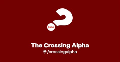 The Crossing Alpha Linktree