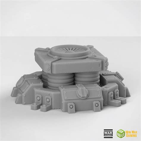 Warhammer 40k Compatible Terrain 3d Printed Miniwargaming The