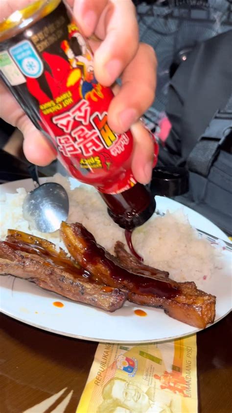 Chilli Sauce Challenge Nagpachallenge Si Boss M Lalagyan Nya Ng Madaming Chilli Sauce Yung