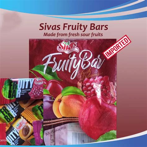 Sivas Fruity Bar Pack Of 1 Kg Imli Toffee Delecious Fruity Bar Imli Mix Flavours Mrq Shop