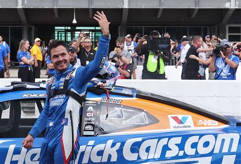 Kyle Larson Announces Double Participation In 2025 After Brickyard 400 Win How About We Try