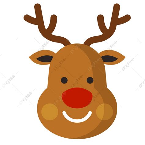 Christmas Deer Vector At Collection Of Christmas Deer