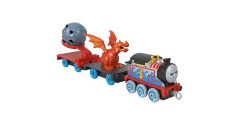 Trenulet Thomas And Friends Medieval Thomas O Locomotiva Si 2 Vagoane
