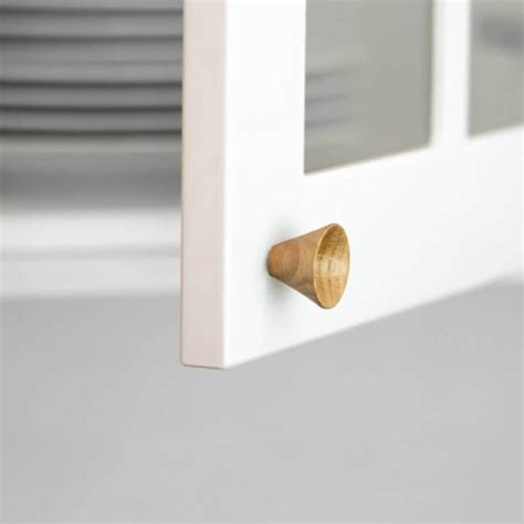 Cabinet Knob Oak Model Conic 29 X 22 Mm Cabinet Knobs Villahus