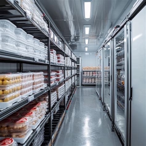 Image Of A Temperaturecontrolled Food Storage Area Ensuring Safe Food