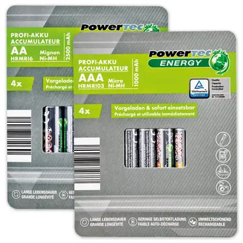 Powertec Energy Profi Akku Mignon Micro Von Norma Ansehen