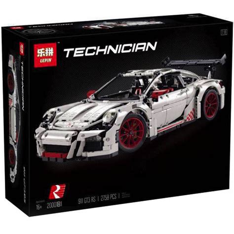 Купить 20001B Lepin Порше 911 GT3 RS (Белый) аналог 42056 Лего с ...