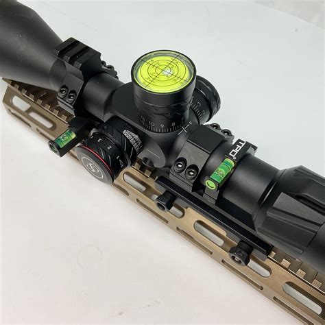 Scope Leveling Kit Includes 1 Inch30mm34mm35mm Tube Anti Cant Bubbl Texas Precision Optics Inc
