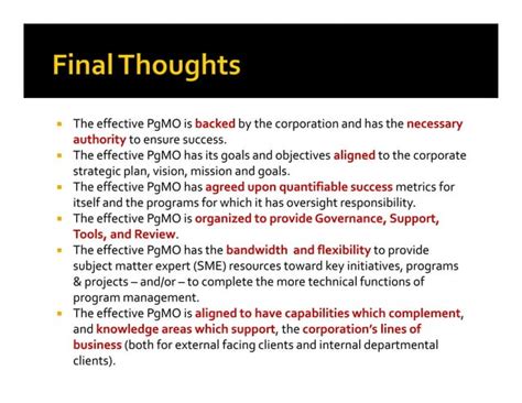 The Effective Program Management Office Pgmo C 2010 Ppt The Effective Program Management Office Pgmo C 2010 Ppt