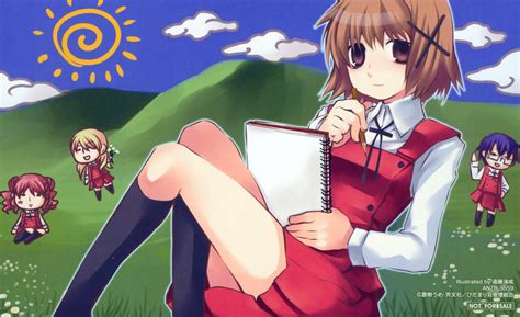 ひだまりスケッチ【ヒロ宮子沙英ゆの】 壁紙