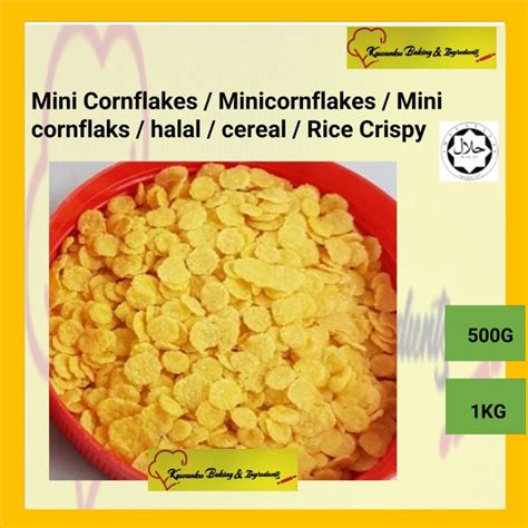 Mini Cornflakes Minicornflakes Mini Cornflaks Halal Cereal Rice Crispy Lazada