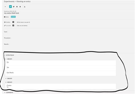 extra fields · issue 4435 · elabftw elabftw · github