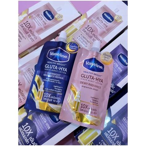 Jual [ready] Vaseline Gluta Hya Sachets Original Thailand 30ml Shopee
