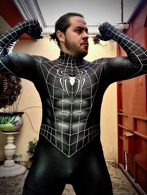 Black Spiderman Suit Replica At Alaina Johnson Blog