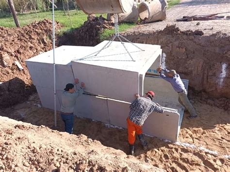 Módulos Dobles De Hormigón Para Entubamiento Y Canalización