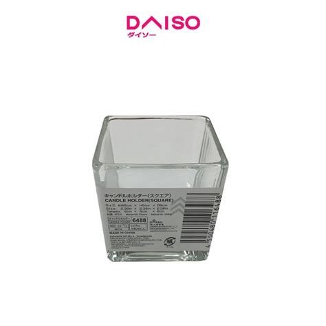 Jual Daiso Candle Holder Square Jakarta Selatan Daiso Japan