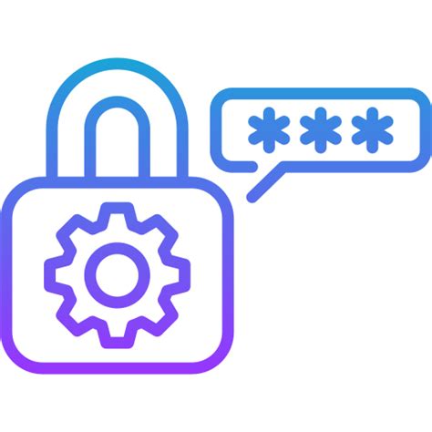 Password Manager Free Security Icons